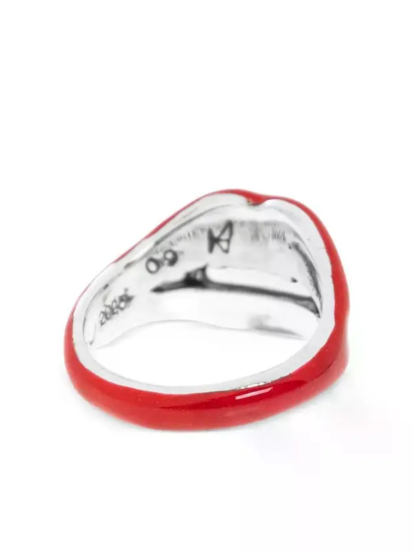 Yohji Yamamoto Vampire Ring - Red | Editorialist