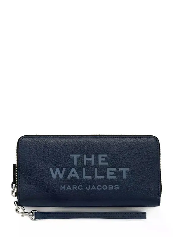 Marc Jacobs The Leather Continental Wallet - Blue