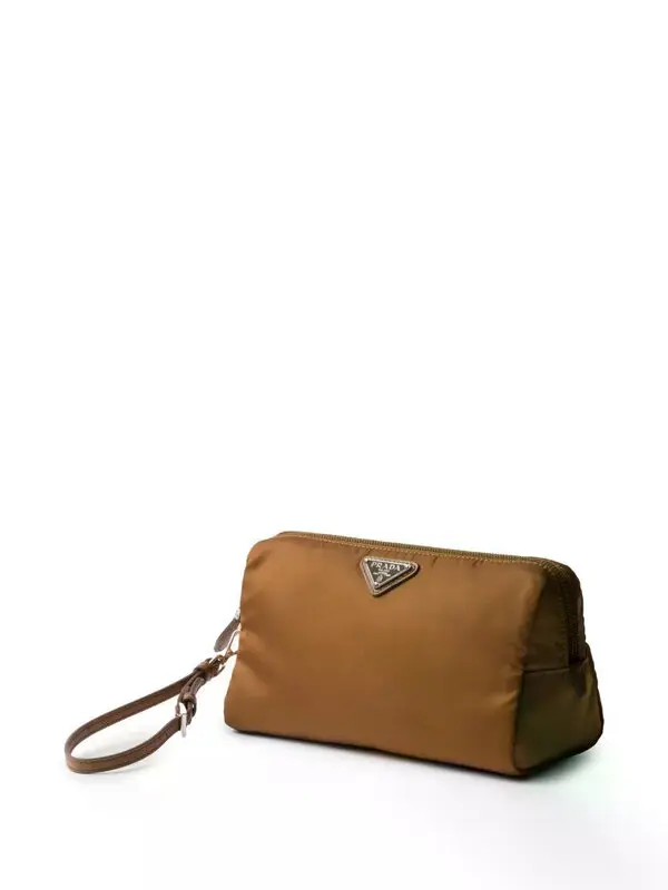 Prada Re-nylon Pouch - Brown