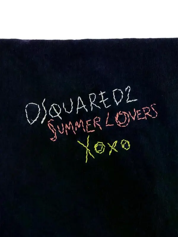 Dsquared2 Embroidered Logo Towel