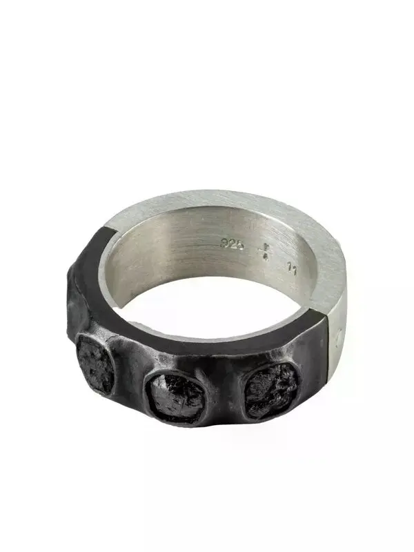 PARTS OF FOUR Sistema Diamond Ring - Silver