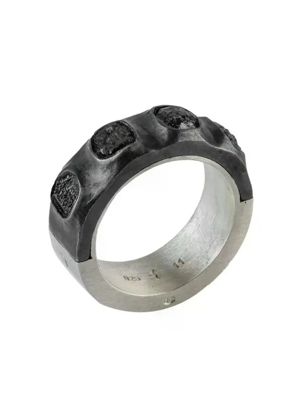 PARTS OF FOUR Sistema Diamond Ring - Silver