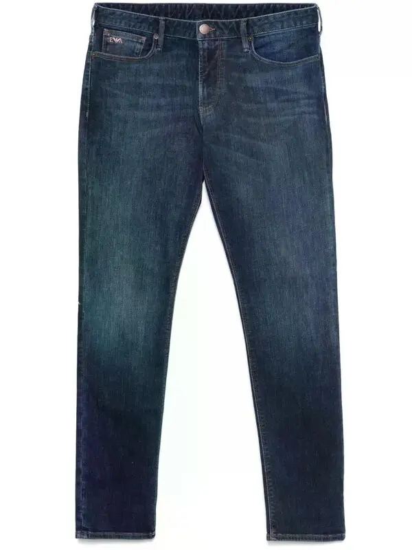 Emporio Armani Skinny-leg Jeans - Blue