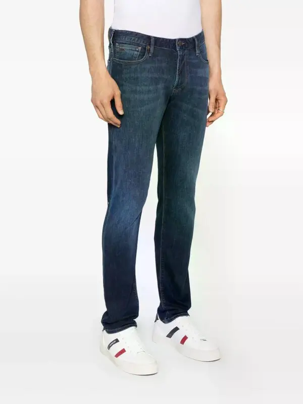 Emporio Armani Skinny-leg Jeans - Blue