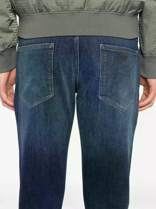 Emporio Armani Skinny-leg Jeans - Blue