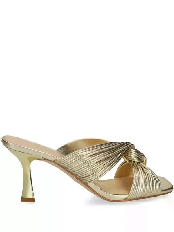 Michael Kors Alessia Heeled Sandals - Gold