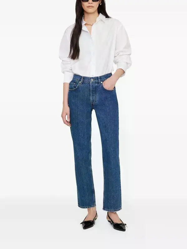 ANINE BING Essie Shirt - White