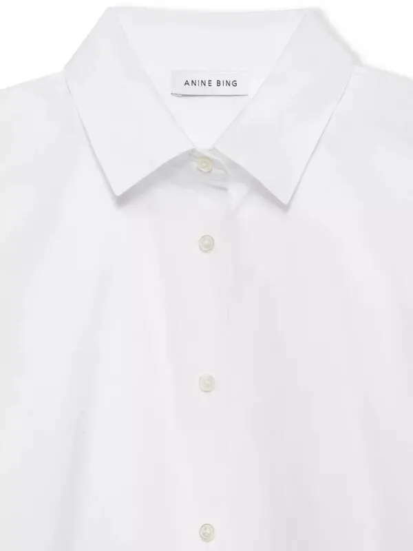 ANINE BING Essie Shirt - White