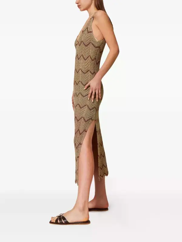 TWINSET Knitted Dress - Brown