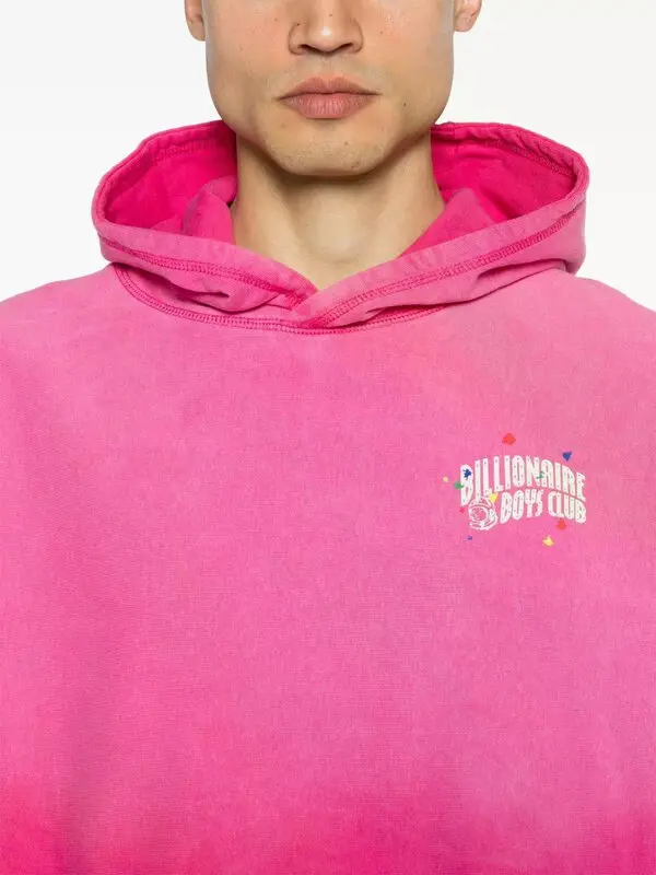 BILLIONAIRE BOYS CLUB Small Arch Logo Hoodie - Pink