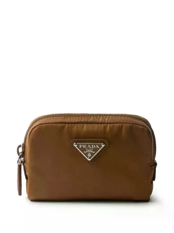 Prada Logo-plaque Make Up Bag