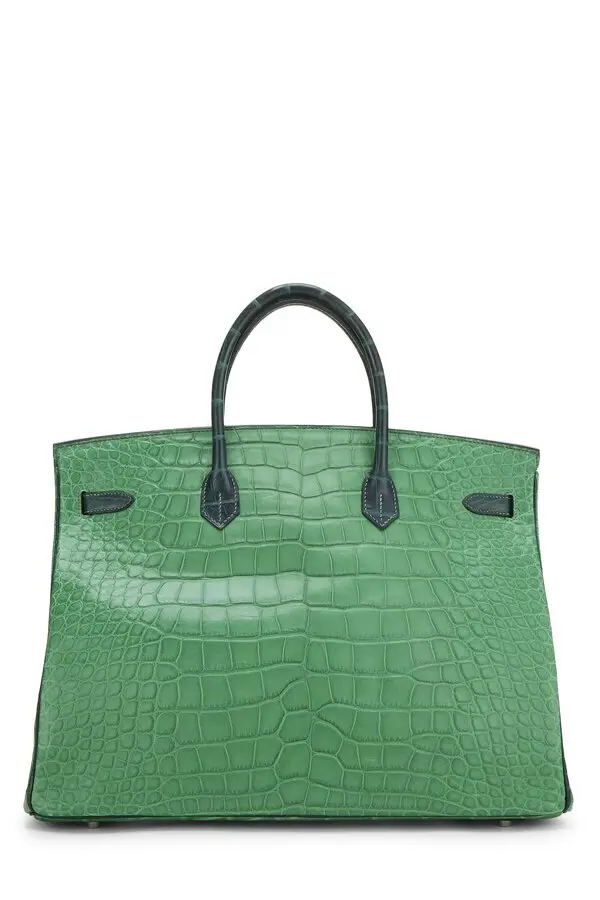 Hermès Bambou Matte Alligator Birkin 40