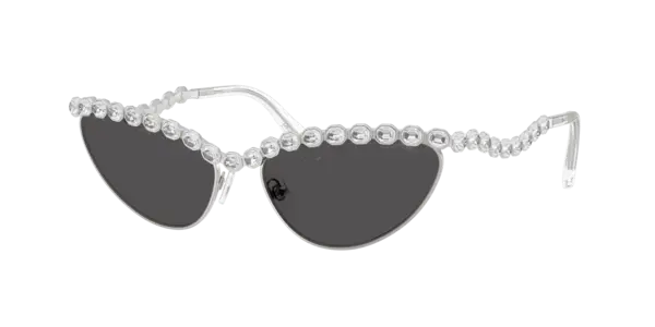 SWAROVSKI Embellished Sunglasses - Dark Grey