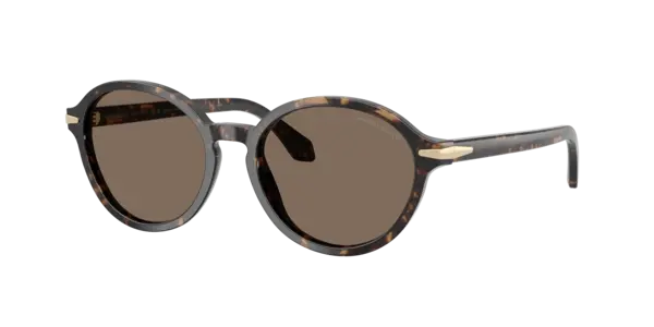 Giorgio Armani Round Frame Sunglasses - Brown