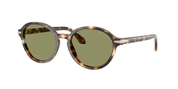 Giorgio Armani Round Frame Sunglasses - Green