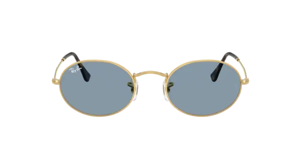 Ray-ban Oval Metal Sunglasses - Blue