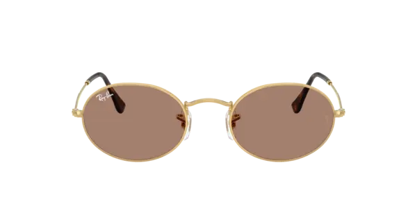 Ray-ban Oval Metal Sunglasses - Light Violet