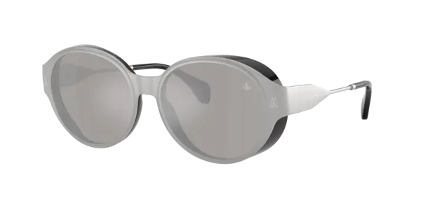 Moncler Round Frame Sunglasses - Mirror Silver
