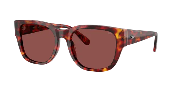 DIESEL Sunglasses - Dark Violet,red
