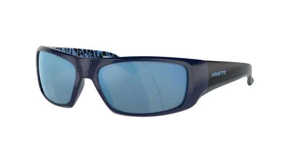 ARNETTE Hot Shot Sunglasses - Dark Grey Mirror Water Polar
