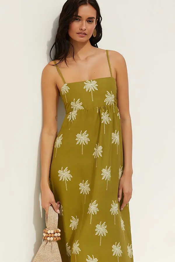 citrine green dress Romance Ruffle Dress ~ Citrine Luxe Satin  Show Me Your Mumu