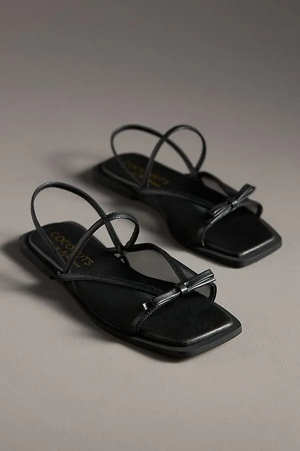 Matisse Mesh Bow Sandals
