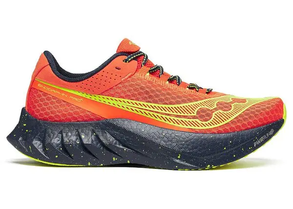 Saucony Endorphin Pro 4 Solarin Sneakers - Pepper/navy Blue