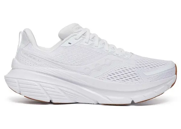 Saucony Guide 17 Sneakers - White/gum