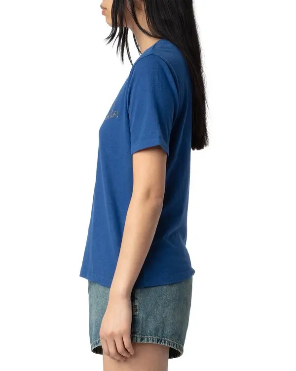 Zadig&Voltaire Woos Rock Devil Ringer Tee