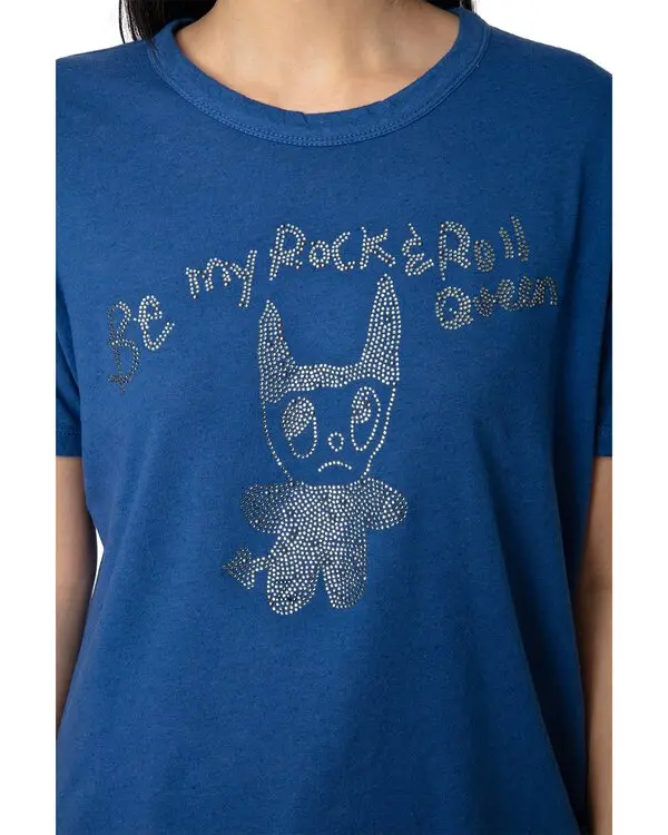 Zadig&Voltaire Woos Rock Devil Ringer Tee