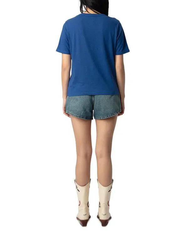 Zadig&Voltaire Woos Rock Devil Ringer Tee