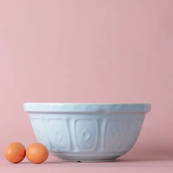 MASON CASH Mixing Bowls, Set Of 3 - Powder Blue