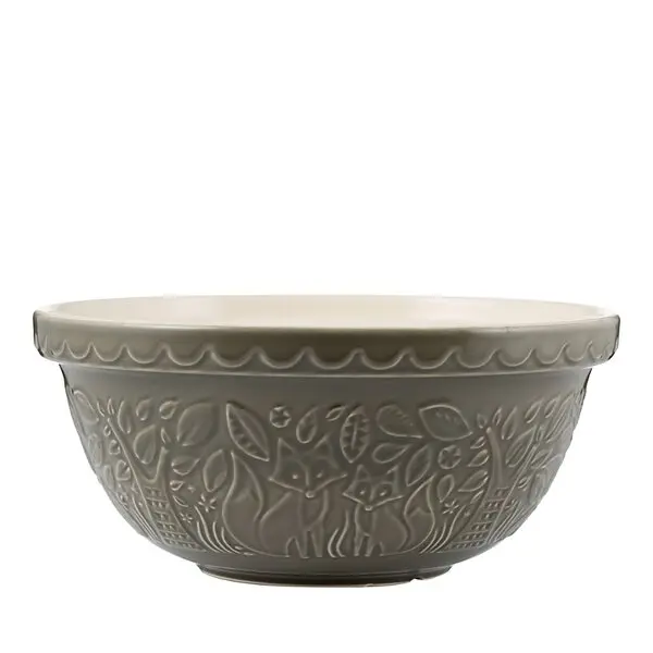 MASON CASH In The Forest Fox Mixing Bowl - Gray