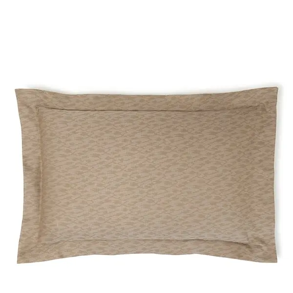 Frette Pixel Standard Sham Exclusive - Nut/sand