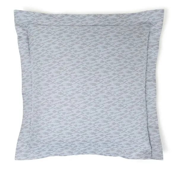 Frette Pixel Euro Sham Exclusive - Azure/grey Cliff