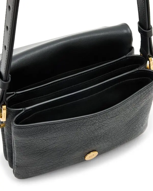 ALLSAINTS Jupiter Grain Leather Crossbody Bag