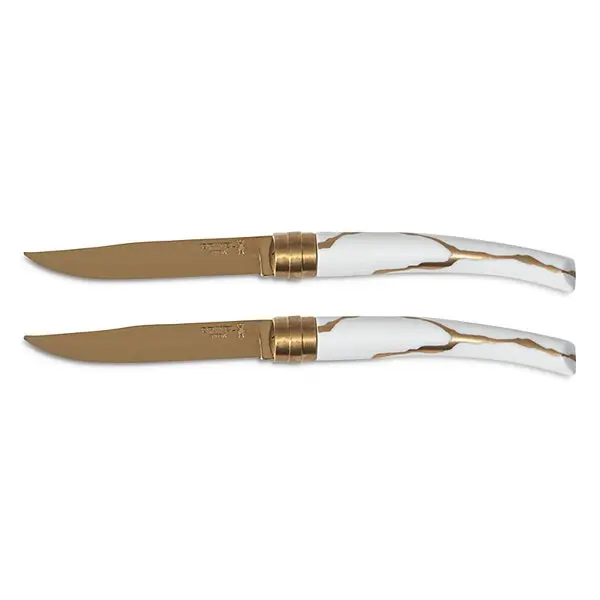 Bernardaud Kintsugi Gold Table Knives, Set Of 2 - No Color