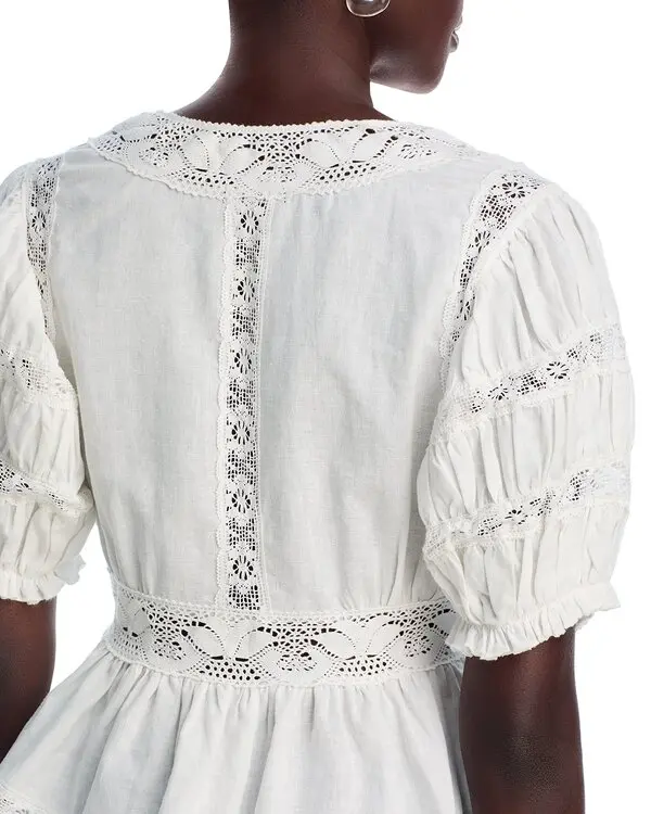 Aqua Lace Blouse