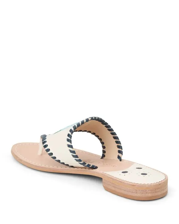 Jack Rogers Hydrangea Sandals - Ivory Multi