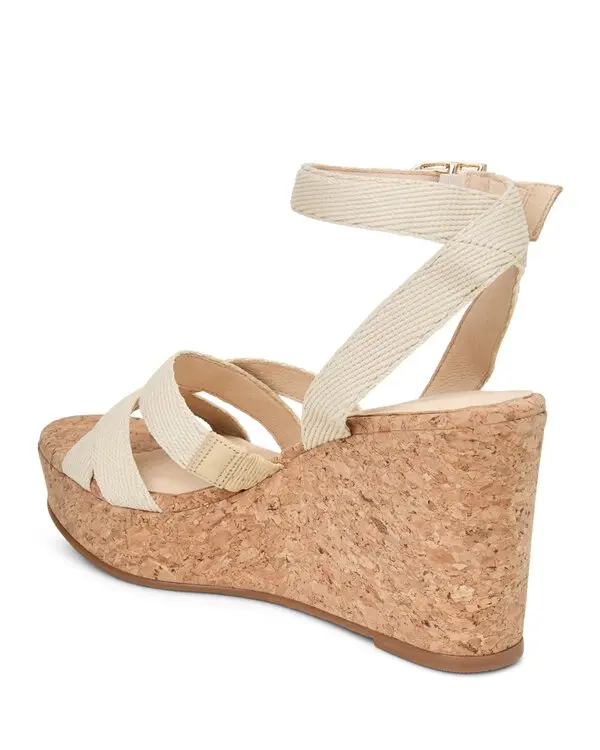 Jack Rogers Pippa Wedge Sandals Natural 25% Off Editorialist