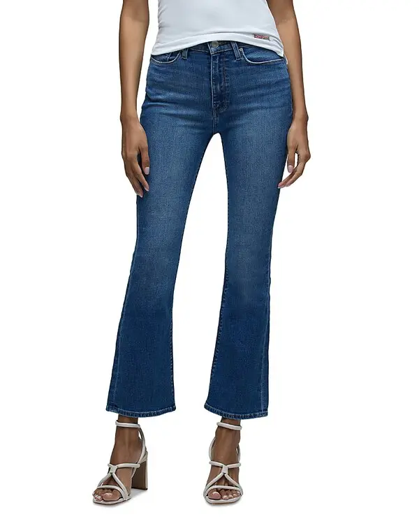 Hudson Jeans Barbara High-rise Bootcut Crop Jeans