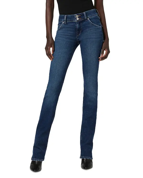 Hudson Jeans Mid-rise Bootcut Jeans - Obsess