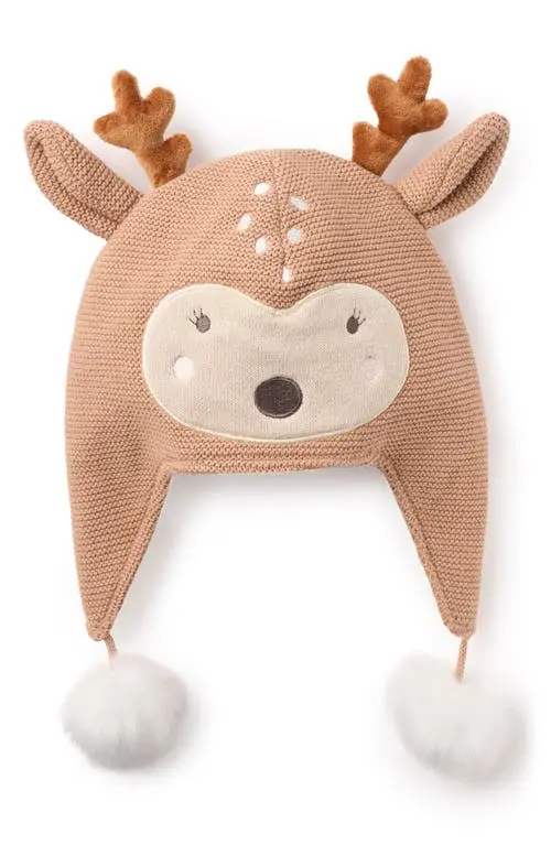 ELEGANT BABY Fawn Aviator Hat - Brown