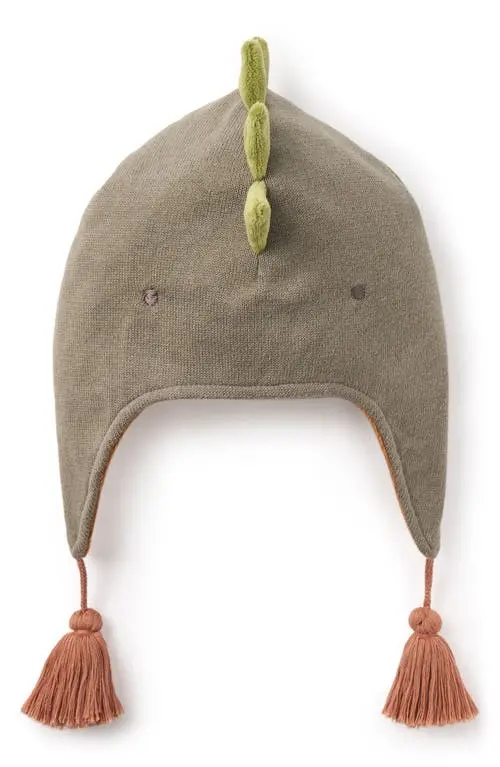 ELEGANT BABY Dinosaur Aviator Beanie - Sage Green
