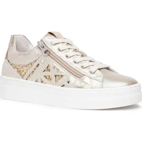 NEROGIARDINI Metallic Platform Sneakers