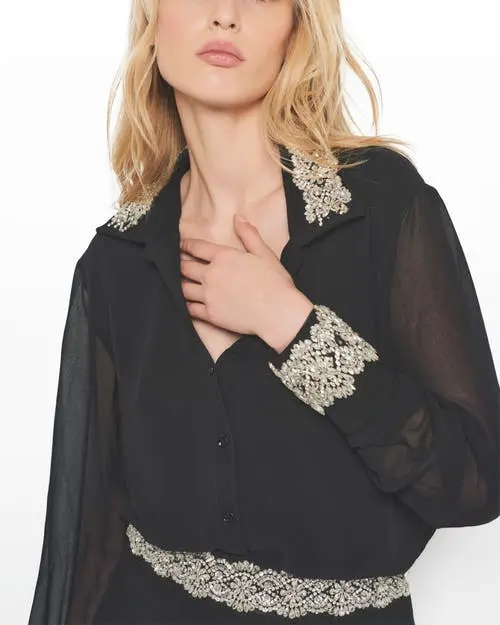 AS By DF After Dark Blouse