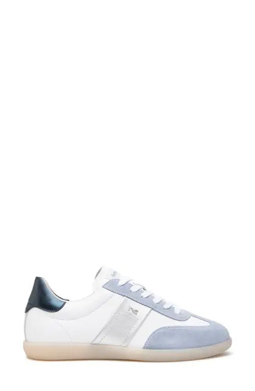 NEROGIARDINI Low Top Sneaker - White/ Blue
