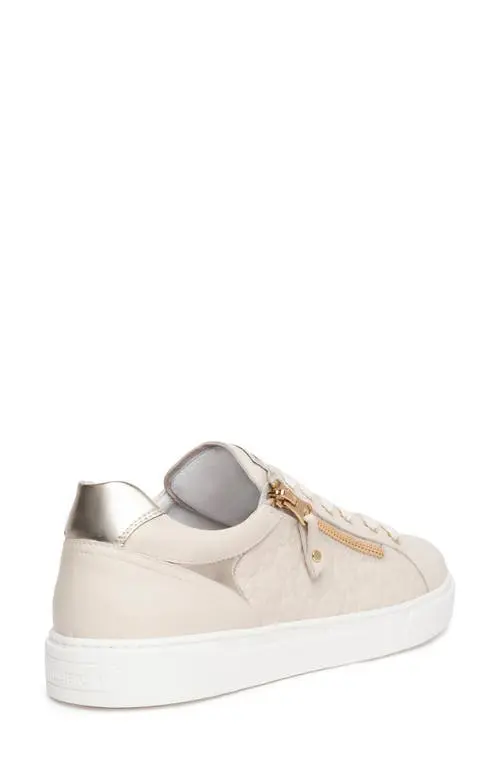 NEROGIARDINI Side Zip Sneakers - Beige