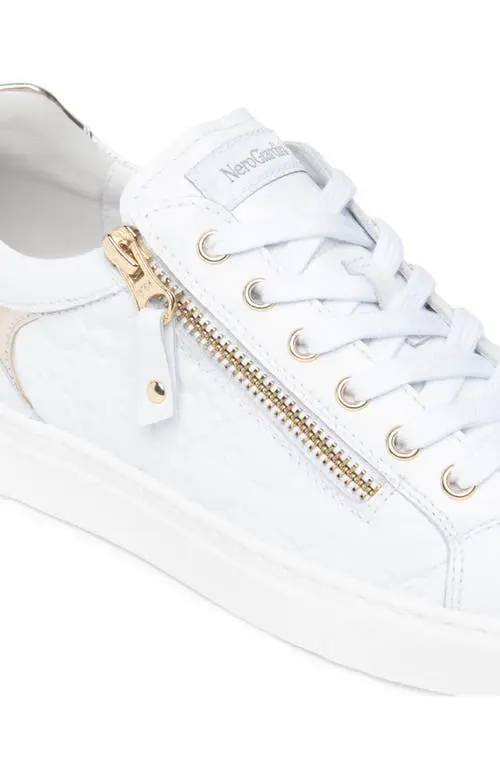NEROGIARDINI Side Zip Sneakers - White