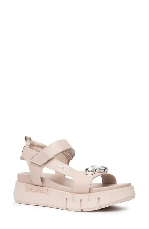 NEROGIARDINI Platform Sandals - Natural